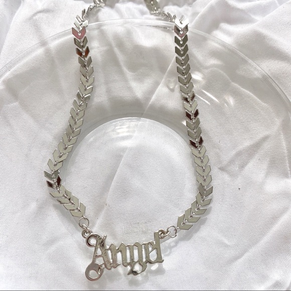 Jewelry | New In Angel Choker Necklace Buy 1 Get Two Free | Poshmark